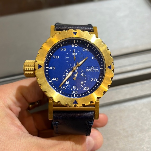 Invicta | Accessories | Diver Invicta Mens 4641 Iforce Lefty Blue Dial ...